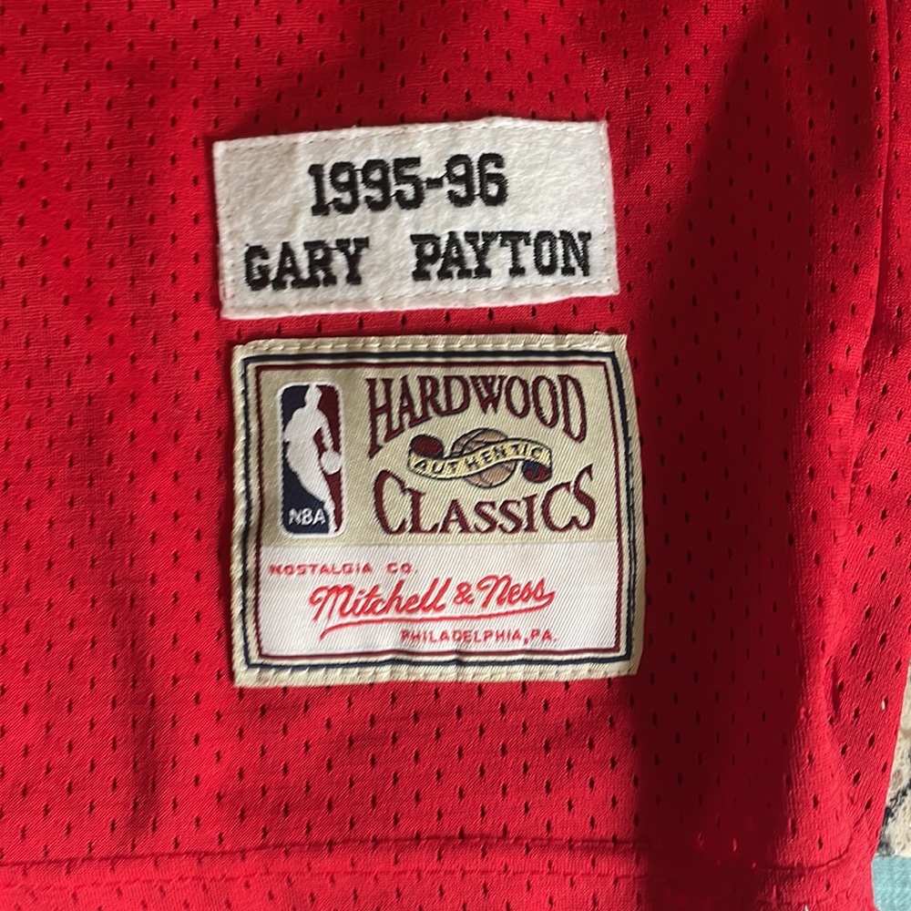 Gary Payton Seattle Supersonics Alternate Jersey - Gem